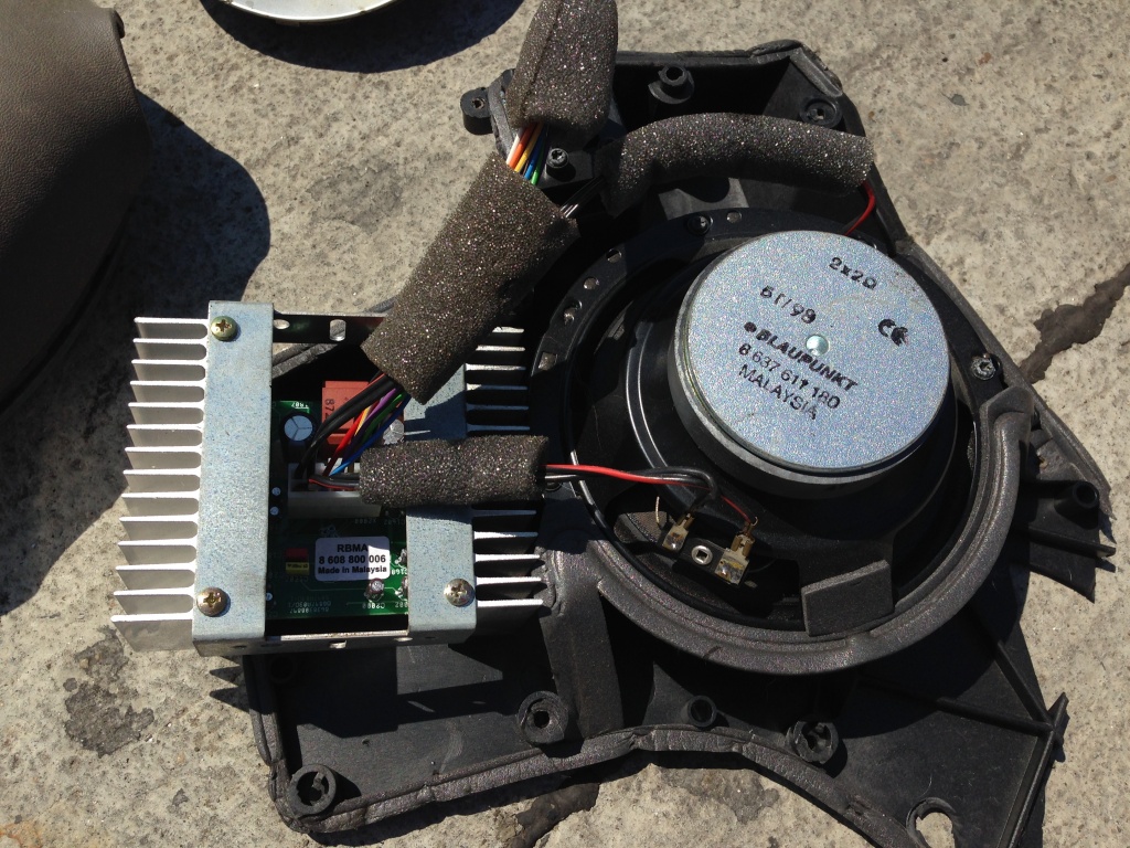 Amplificator+difuzor boxa 8608800006 AUDI A6 C5 V6 1998-2004 RBMA ...