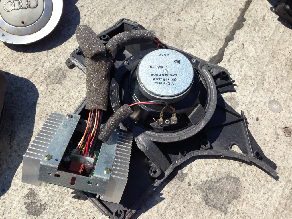Amplificator+difuzor boxa 8608800006 AUDI A6 C5 V6 1998-2004 RBMA sh de ...