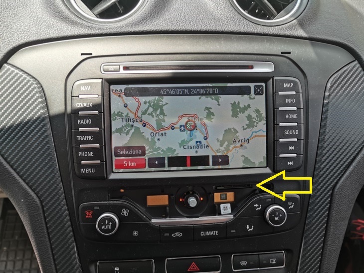 Card Navigatie Ford MCA ROMANIA 2019 Ford Focus Kuga S-Max Galaxy ...