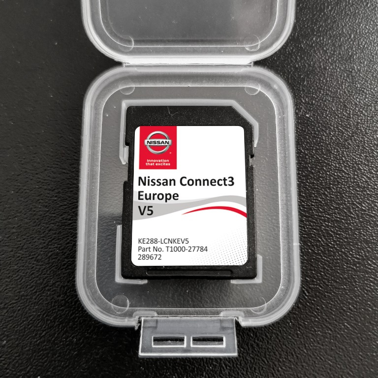 Card navigatie Nissan Connect3 Europa V5 2020 Nissan Qashqai Juke Micra ...