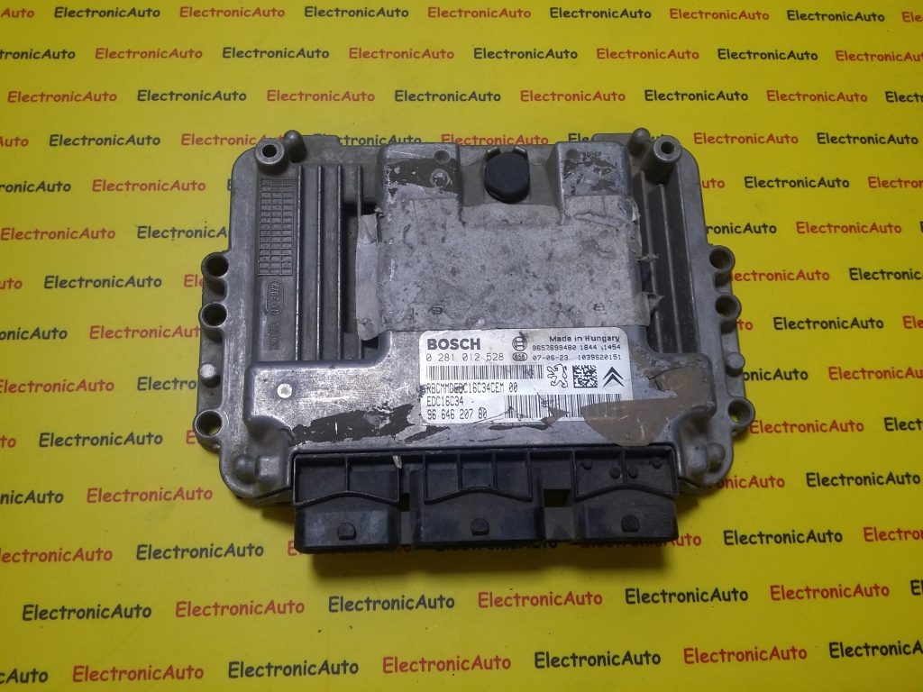 ECU Calculator motor Peugeot 206 1.4HDI 0281012528, 9664620780 ...