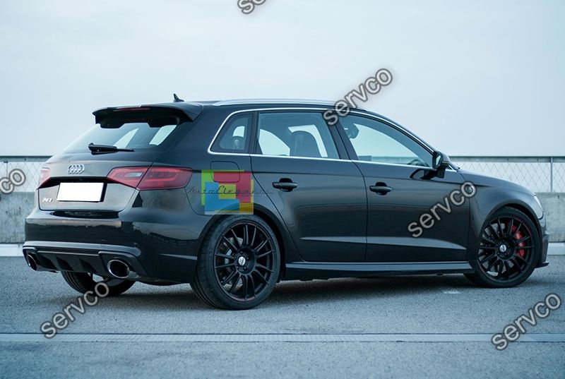 Eleron spoiler tuning sport haion luneta Audi A3 8V Sportback S3 Rs3 S ...