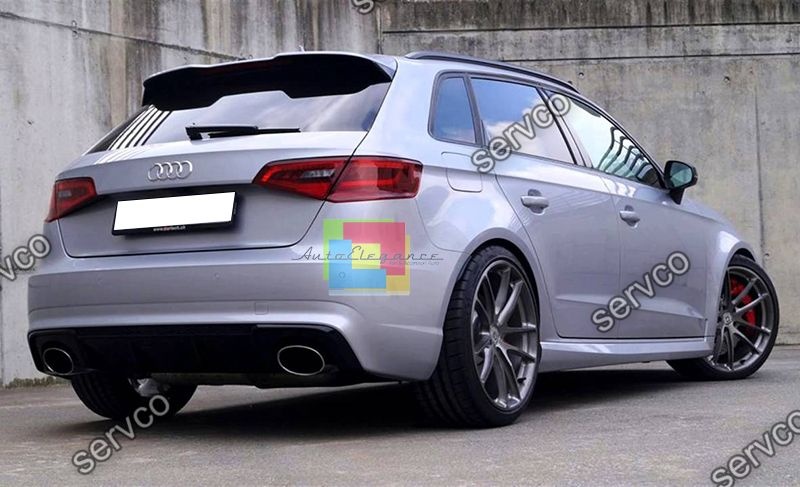 Eleron spoiler tuning sport haion luneta Audi A3 8V Sportback S3 Rs3 S ...