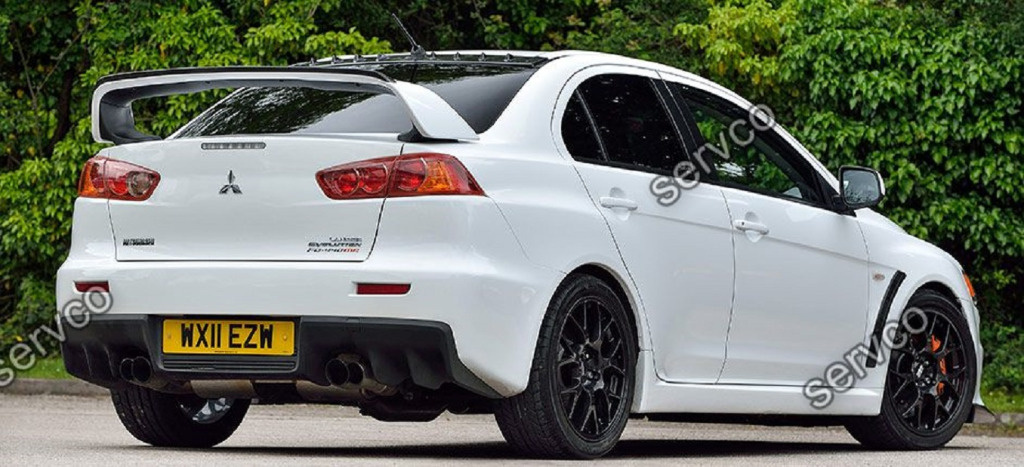 Eleron spoiler tuning sport portbagaj Mitsubishi Lancer Evo X GTS ...