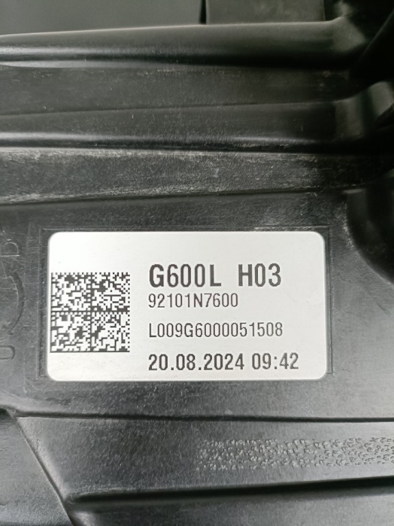 Far Stanga Led Hyundai Tucson Facelift 2024 up cod 92101 N7600 sh de ...