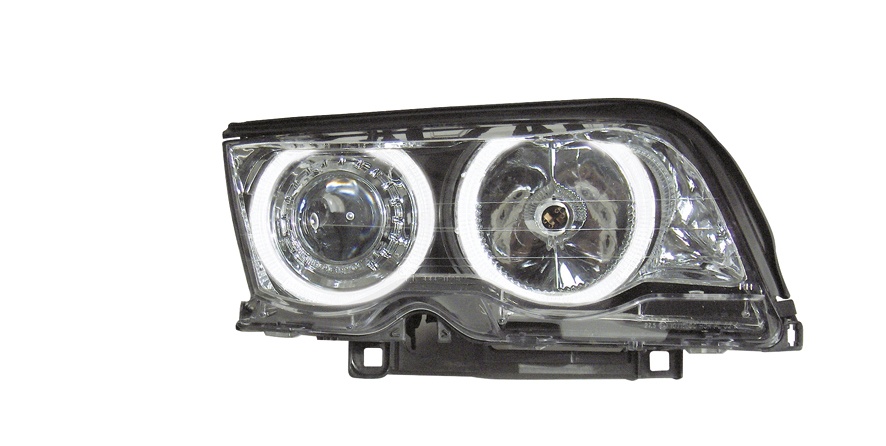 FARURI ANGEL EYES BMW E46 FUNDAL CROM -COD FKFSXBM125 nou de vanzare ...