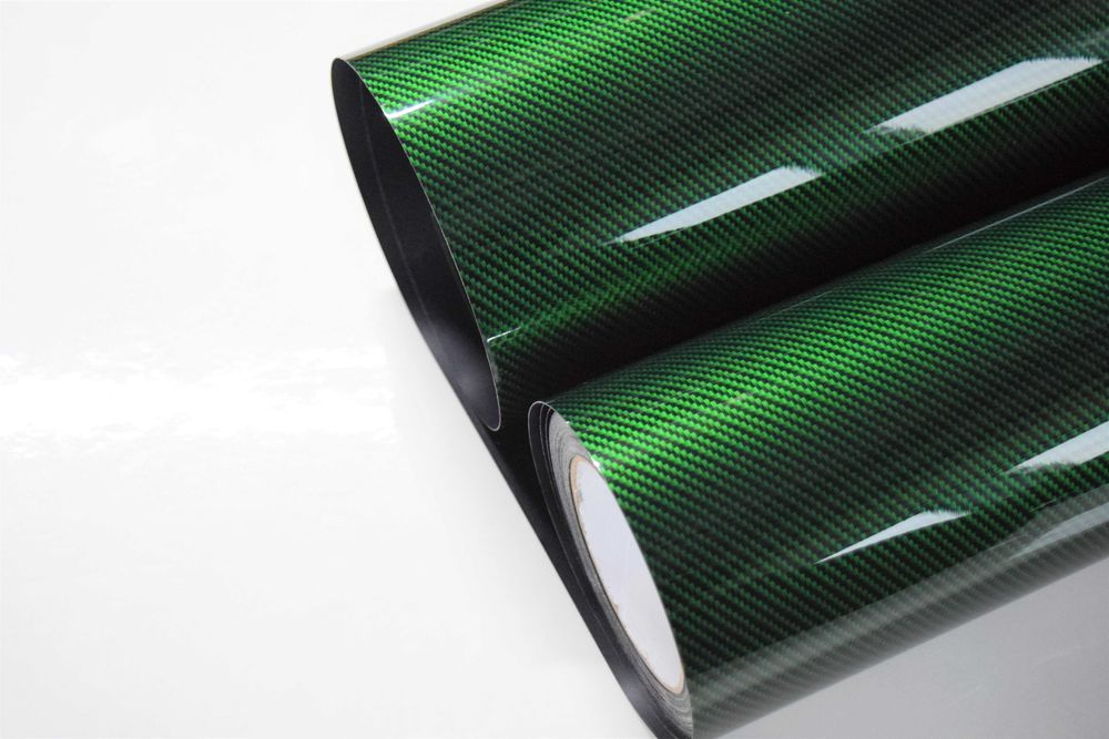 Folie Carbon PREMIUM 9D 1,5m x 1m, negru,rosu,portocaliu,verde,auriu ...
