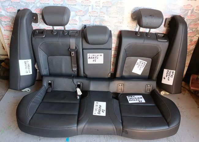 Interior din piele neagra Cu incalzire Opel Insignia B [2017 - 2020 ...
