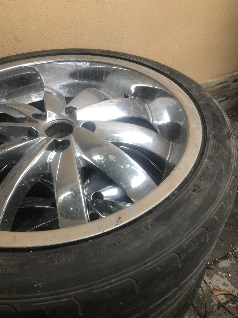 Jante aliaj cromate pe 19” 5x112 8,5j et 35 fara anvelope - #1950533959