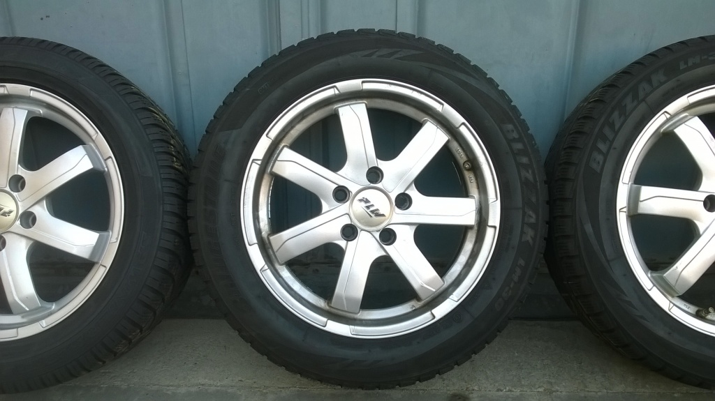 Jante aliaj PLW pe 16, spate spite, VW Audi Skoda Seat Mercedes, 5x112 ...