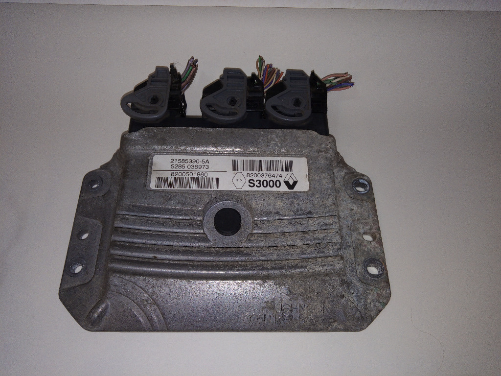 Kit Pornire Complet ECU + Cheie + BSI Renault Modus 2004-2008 Benzina 1 ...
