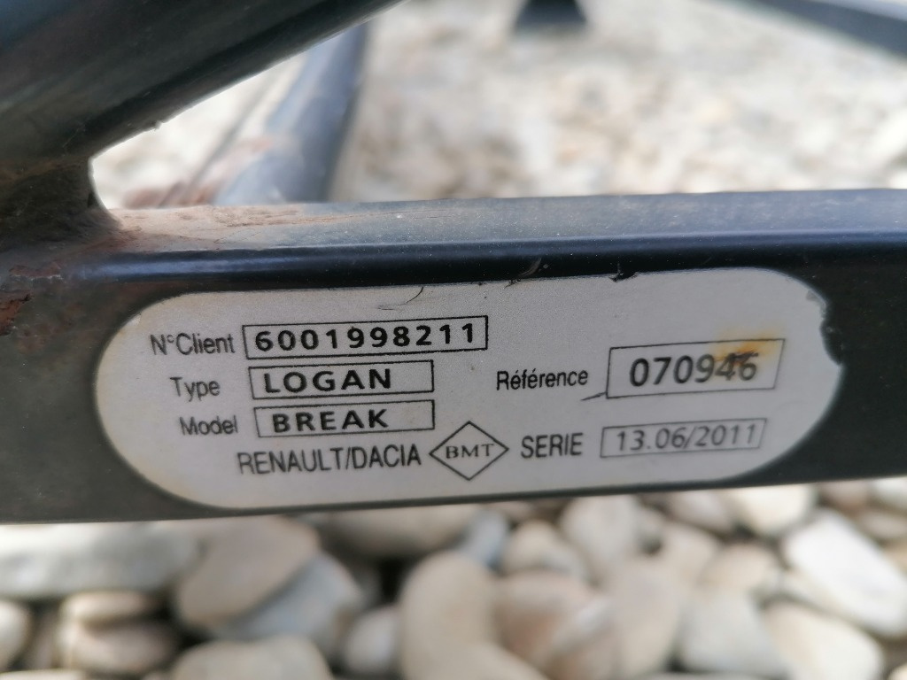 PORTBAGAJ BARE LONGITUDINALE PLAFON DACIA LOGAN MCV sh de vanzare ...