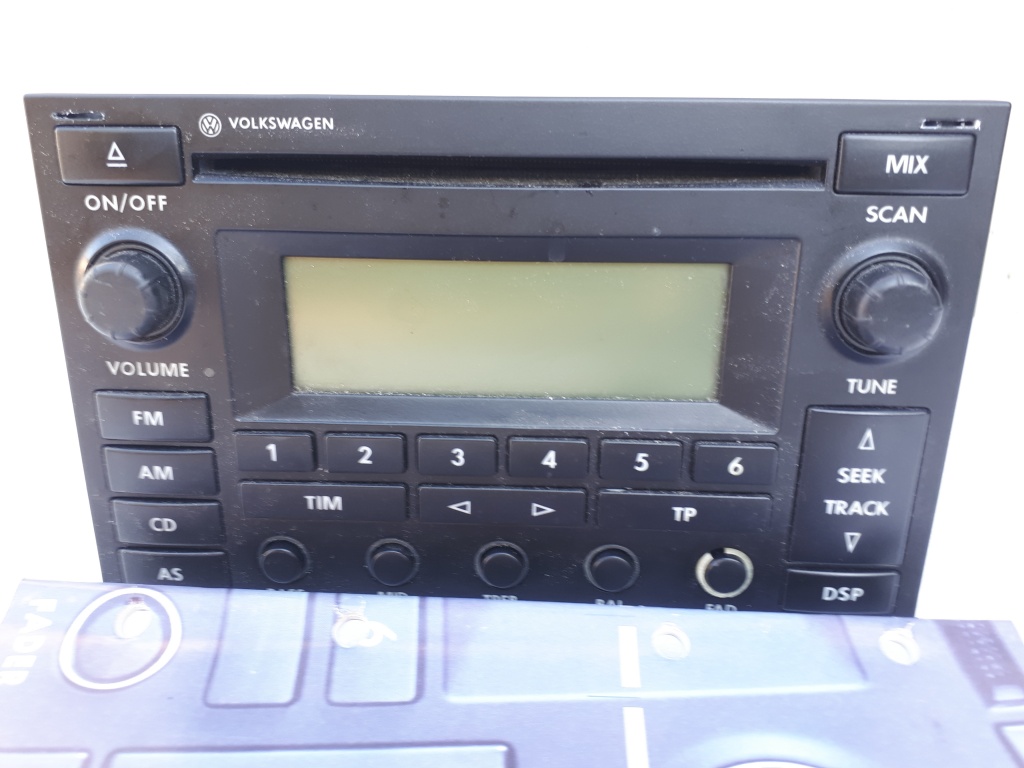 Radio cd original vw delta 6 passat b5 sharan golf 4 3B7035195A ...
