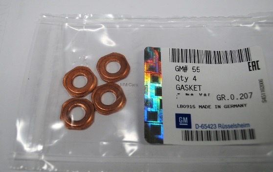 Saiba Cupru Injector Opel Astra G 1.7 dti Isuzu Original GM - #551083591