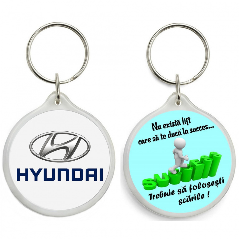 Set 2 brelocuri plastic hyundai noi si sh de vanzare - TU alegi prețul!