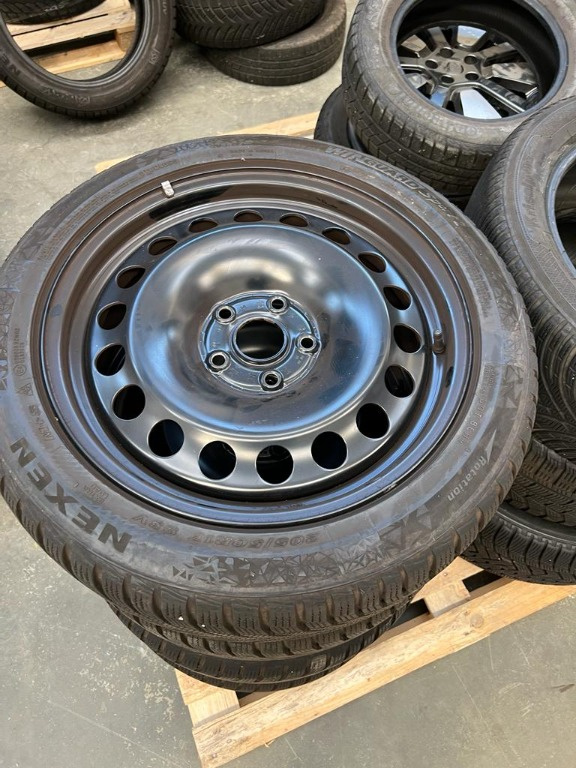 SET JANTE OTEL 5X112 et 38 6,5jx17h2 VW AUDI sh de vanzare cu garantie ...