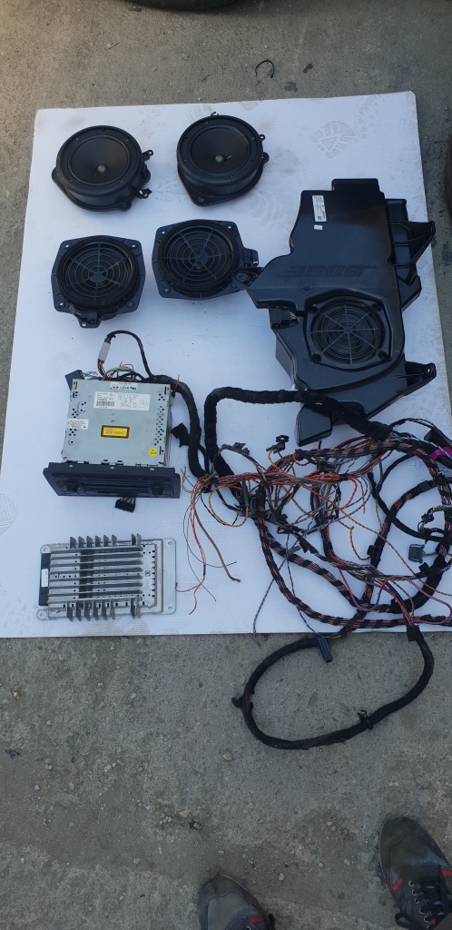 Sistem audio complet BOSE Audi A3 8P sh de vanzare cu garantie si retur ...