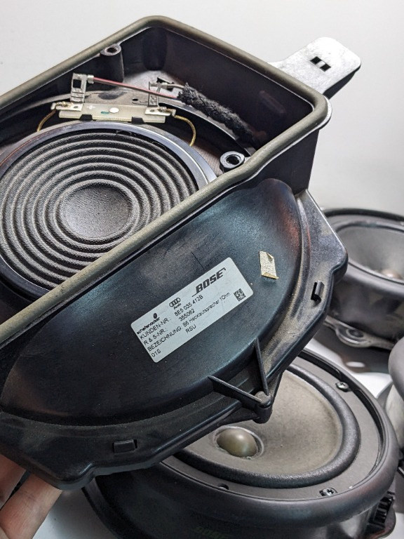 Sistem audio complet BOSE Audi A4 B6 B7 - #785262339