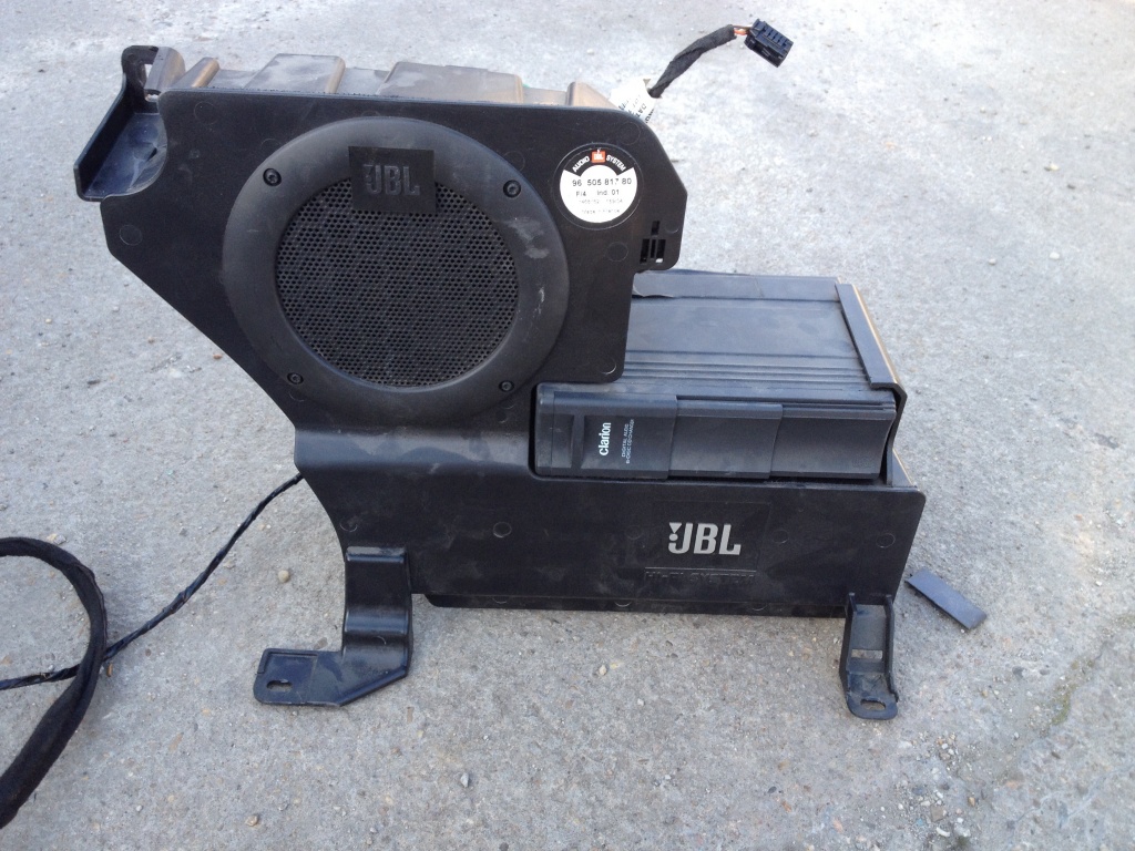 Sistem sunt JBL , Difuzor bass si statie Citroen , peugeot - #816440332