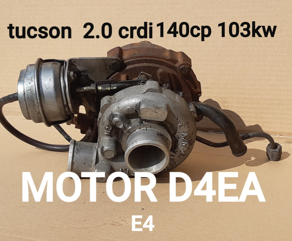 Turbina hyundai tucson .Kia Sportage Motor D4EA, 140CP, 103 KW, E4 sh ...