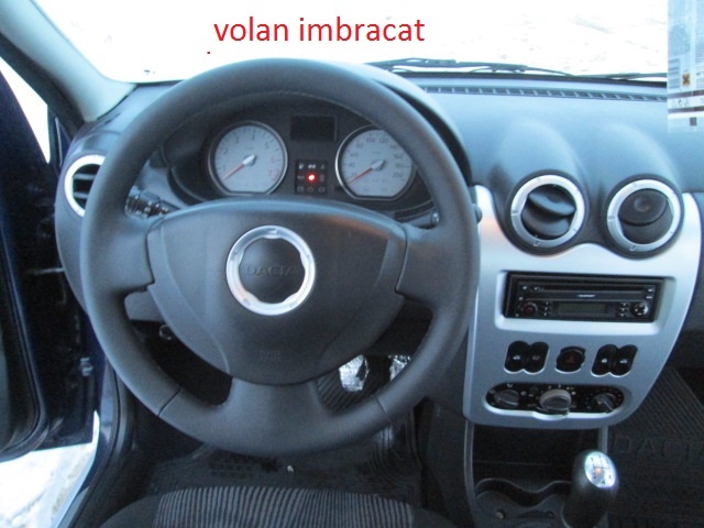 Volan imbracat piele Dacia Logan faza 2 ph2 - #959798864