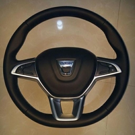 Volan piele NOU + airbag NOU Dacia Logan MCV Sandero Duster Lodgy ...
